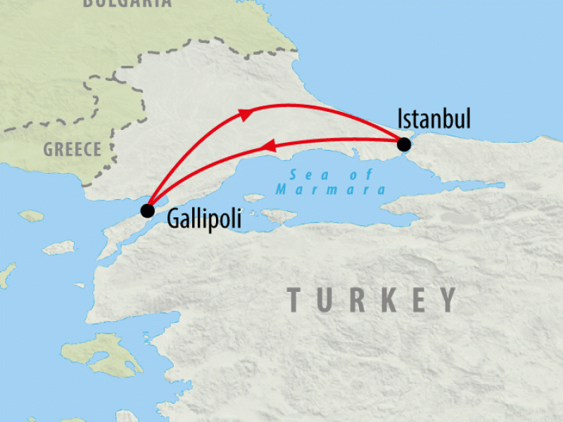 ANZAC Day & Istanbul 5 day tour | On The Go Tours