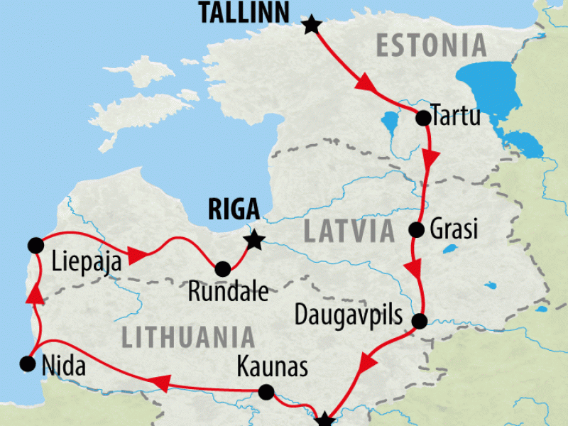 Baltics Encompassed 14 day tour | On The Go Tours