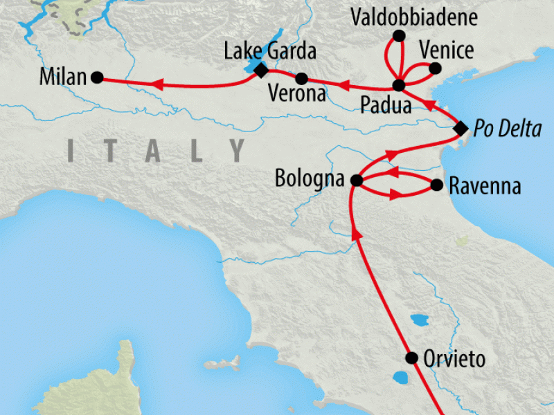 Rome, Venice, Bologna & Lake Garda Tour | On The Go Tours