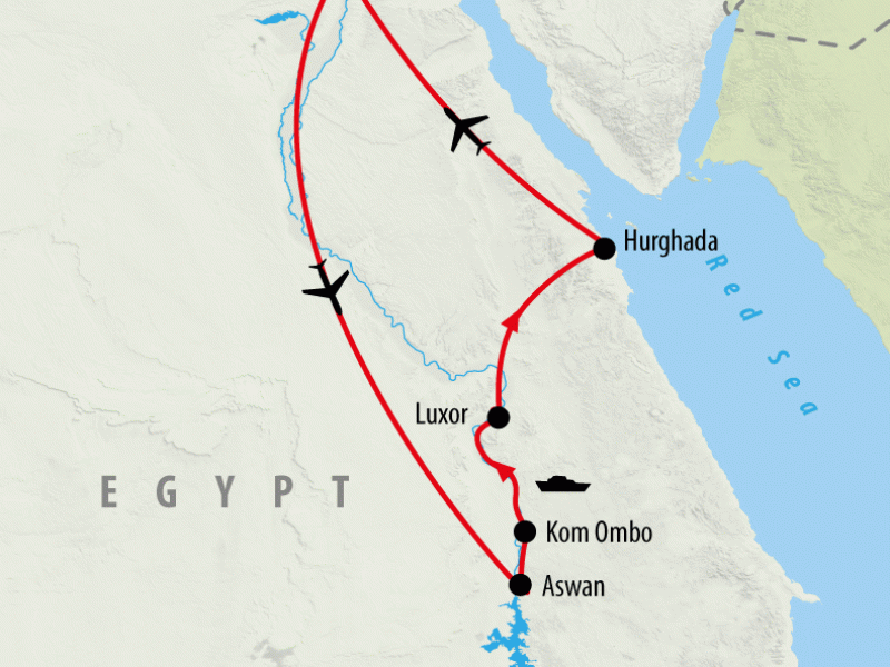 Cairo, Nile Valley & Red Sea Resort | On The Go Tours