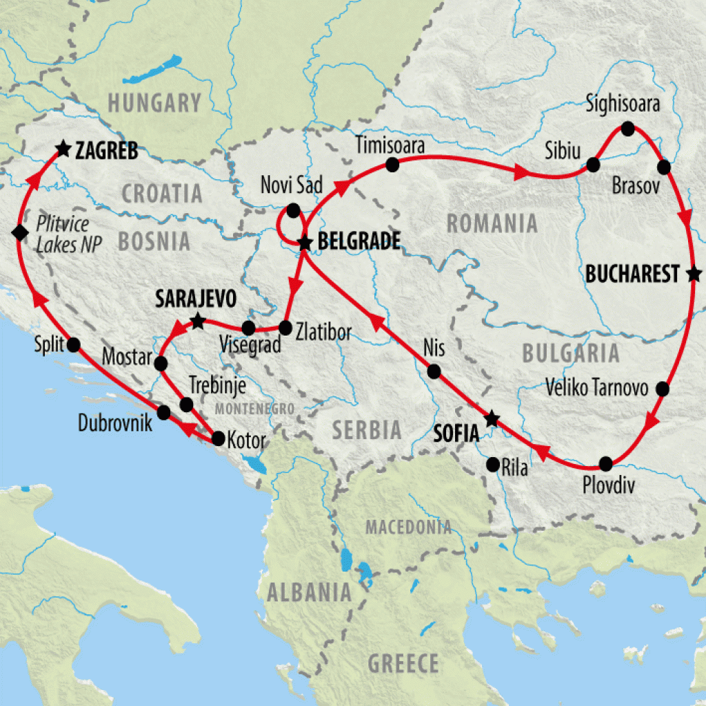 19-Day Central Balkans Explorer Group Trip | On The Go Tours
