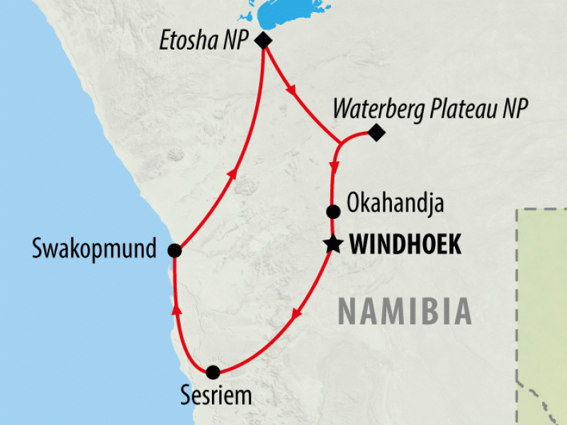 Discover Namibia Self Drive 9 Day Holiday | On The Go Tours