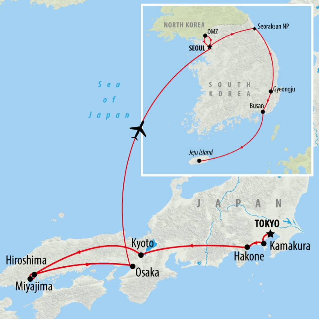 Essential Japan & South Korea | On The Go Tours | ZA
