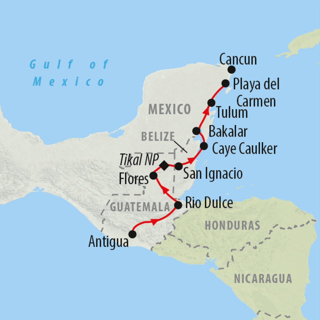 Mexico Region Guatemala