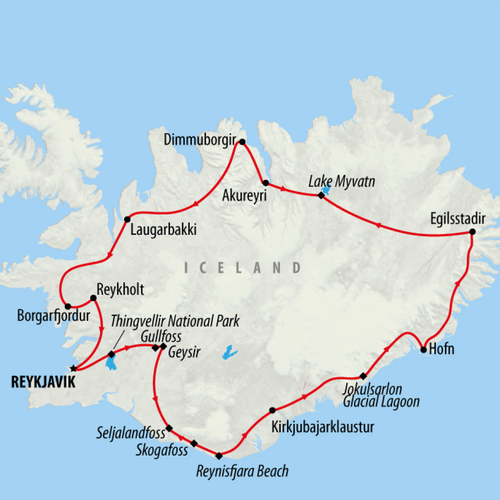 6 Day Iceland Ring Road Tour | On The Go Tours