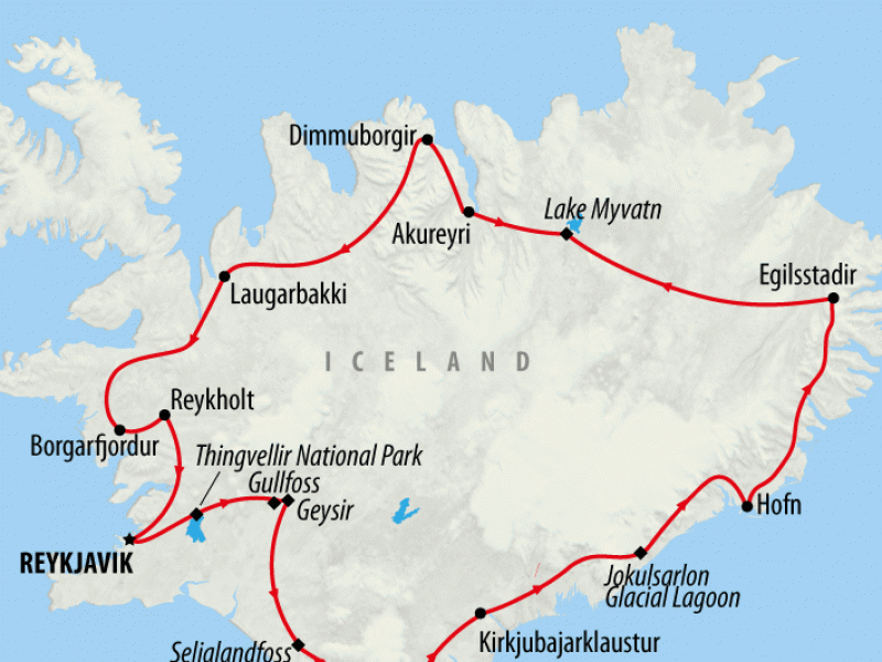 6 Day Iceland Ring Road Tour | On The Go Tours