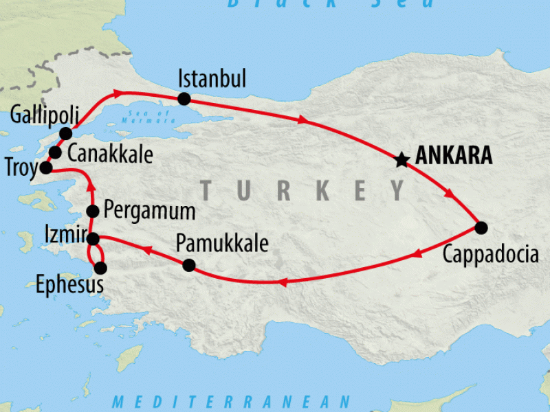 11 Day Classical Turkey Group Tour | On The Go Tours