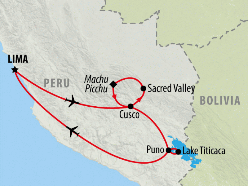 Machu Picchu & Titicaca Peru tour | On The Go Tours