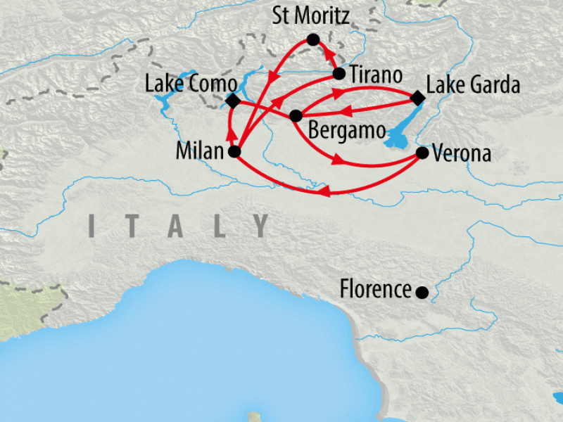 Milan, Lakes & Alps by Train 6-Day Tour | On The Go Tours