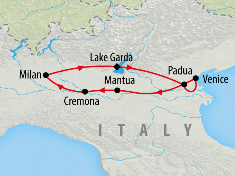 Lake Garda Map Italy - Infoupdate.org