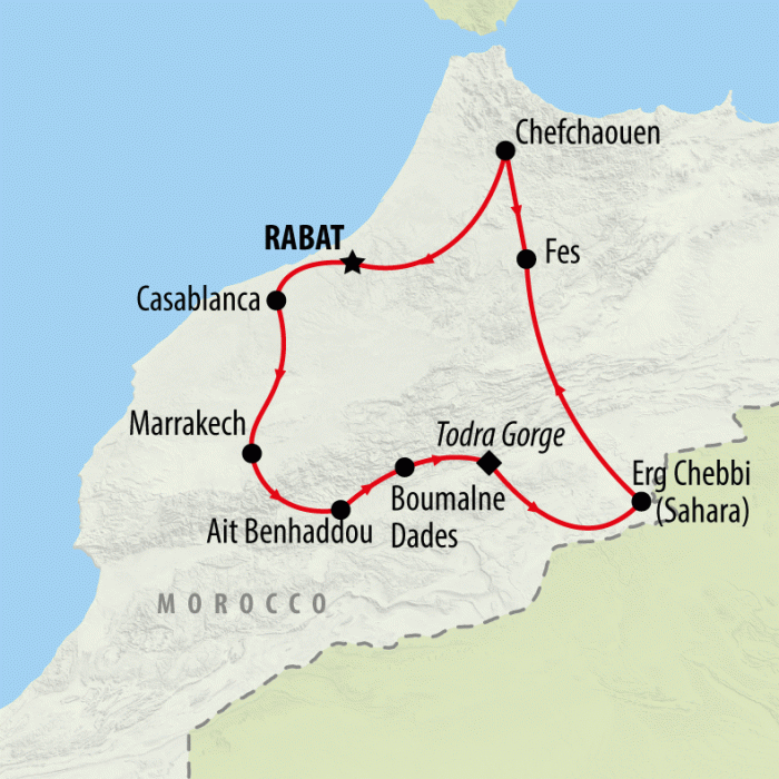 Tour | Morocco Discovery from Casablanca - 9 days | On The Go Tours ...