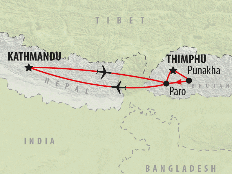 Nepal and Bhutan 10 Day Private Tour | On The Go Tours