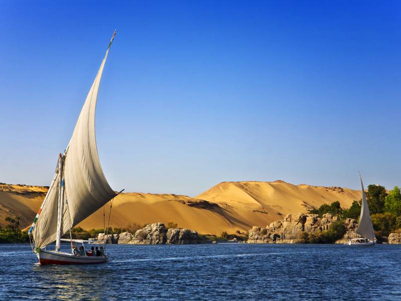 Felucca Sailing in Egypt | On The Go Tours