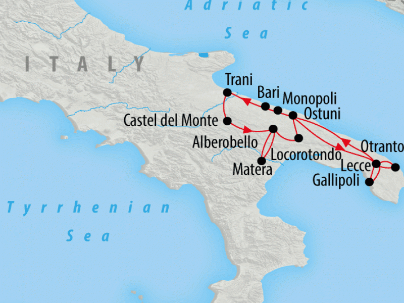 9-Day Puglia Coach Tour of Italy | On The Go Tours
