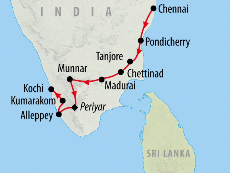 South India Explorer 14 day tour | On The Go Tours