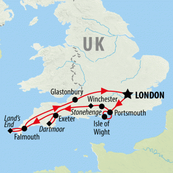 1 week Southern England & Stonehenge Tour | On The Go Tours