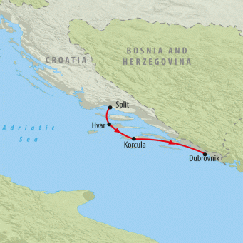 Split, Hvar, Korcula & Dubrovnik | On The Go Tours