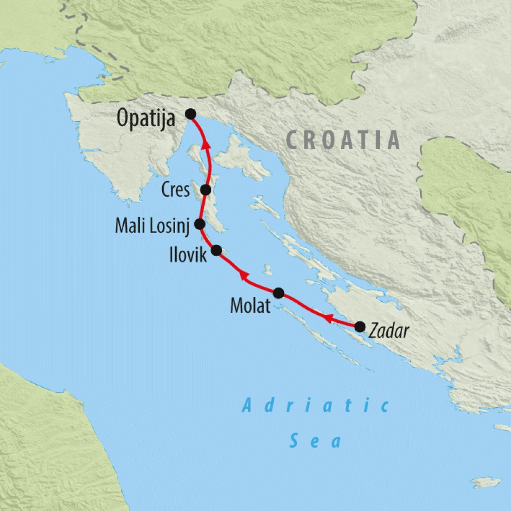 Zadar to Opatija Express | On The Go Tours