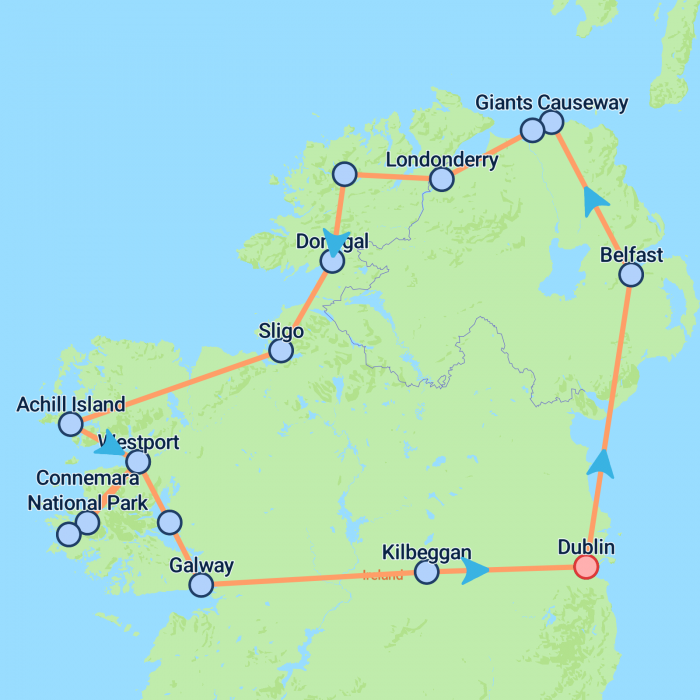 Tour | Dublin, Northern Ireland & Galway - 5 days | On The Go Tours ...