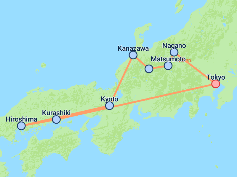 Highlights of Japan Group Tour | On The Go Tours