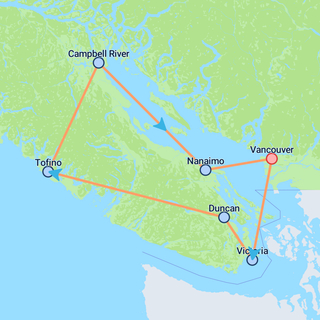 Vancouver Island Discovery 8-Day Tour | On The Go Tours