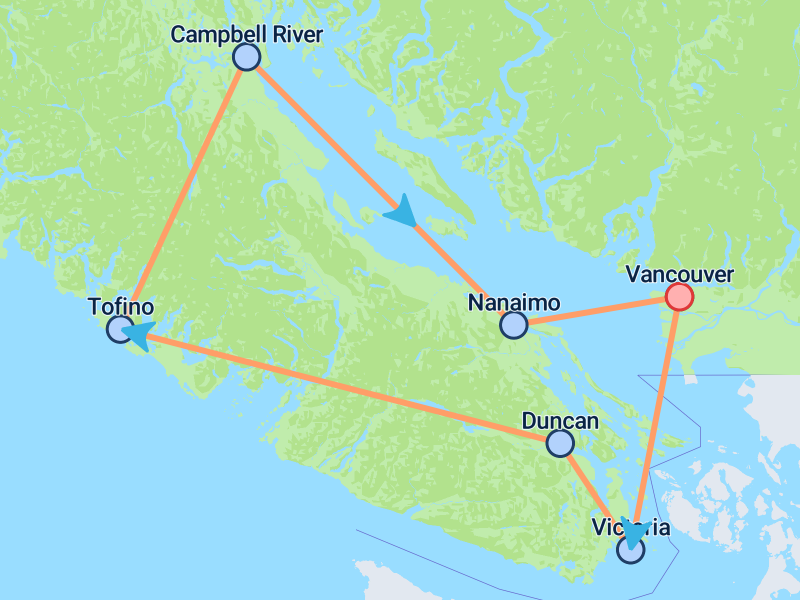 Vancouver Island Discovery 8-Day Tour | On The Go Tours