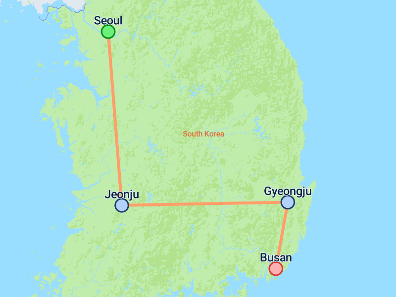 Seoul to Busan Youth Adventure 10-Day Tour | On The Go Tours | ZA