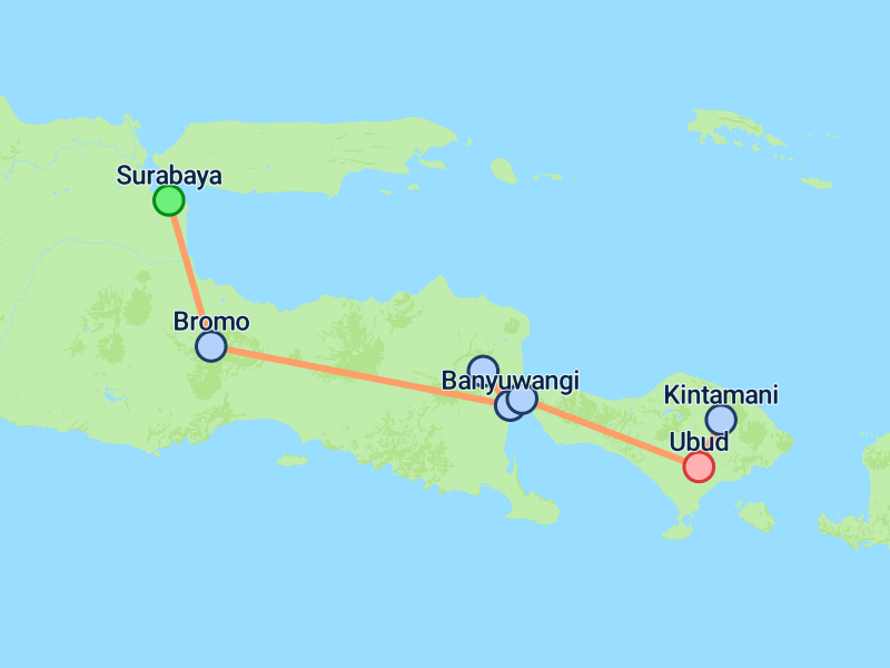 East Java & Bali Explorer - 6 days | On The Go Tours
