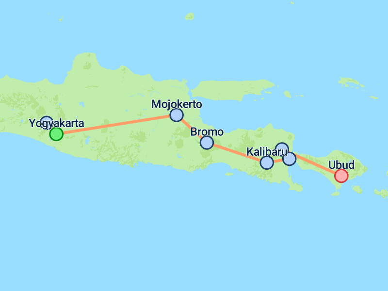 Journey Through Java to Bali - 9 days | On The Go Tours | AU