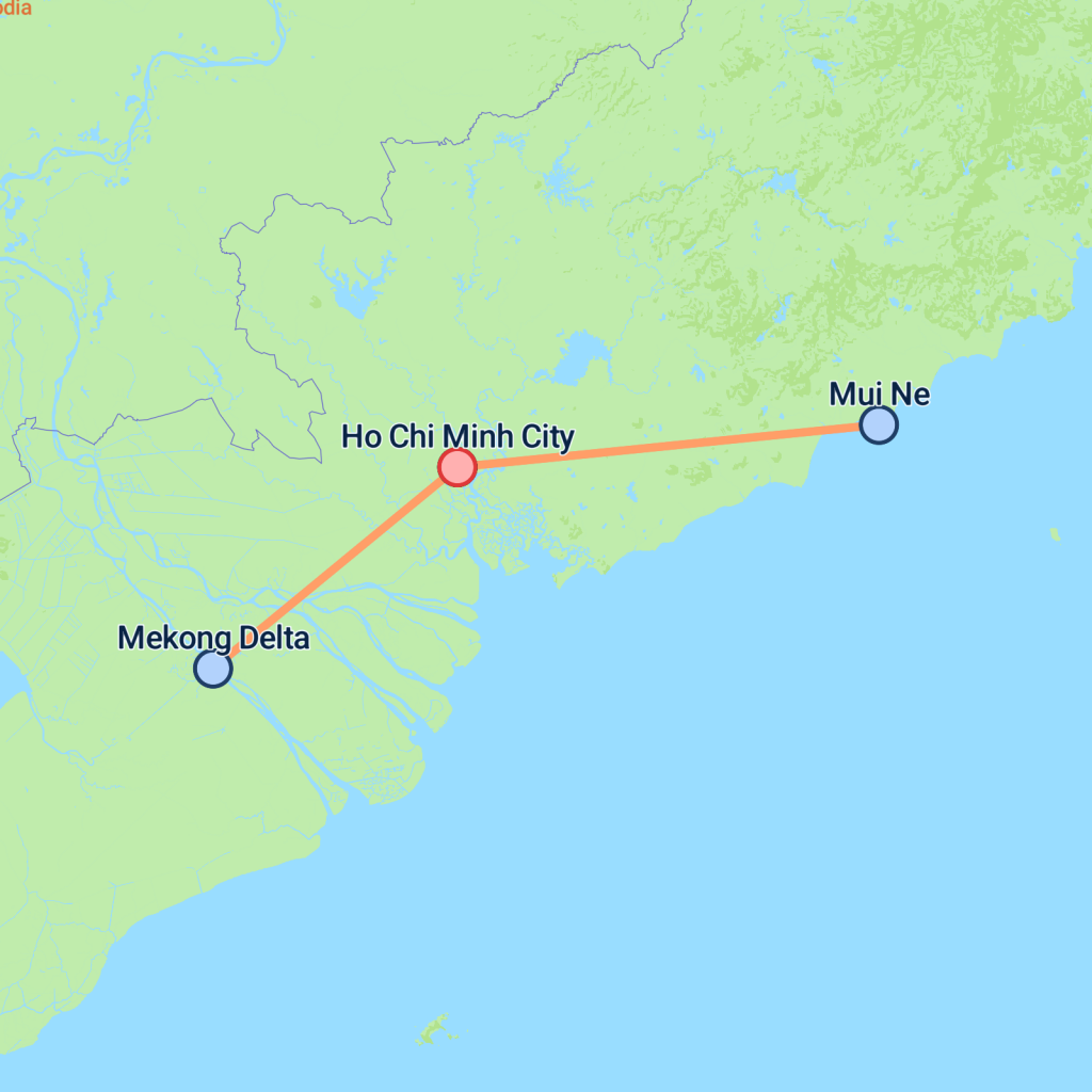 Saigon, Mekong & Mui Ne Beach (Deluxe) | On The Go Tours