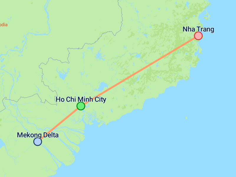 Saigon, Mekong & Nha Trang Beach Break (4 Star) - 9 days