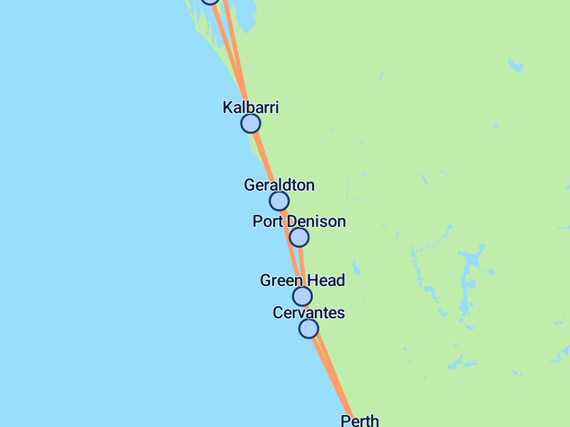 Perth to Monkey Mia & Kalbarri Explorer - 4 days | On The Go Tours