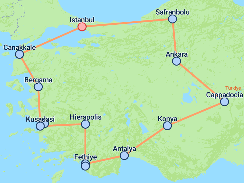 Legends of Turkey - 14 Days Group Tours | On The Go Tours | AU