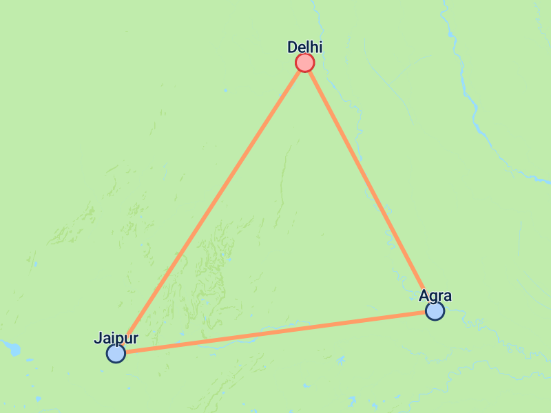 4-Day Delhi, Agra & Jaipur Express (3 Star) | On The Go Tours | IE