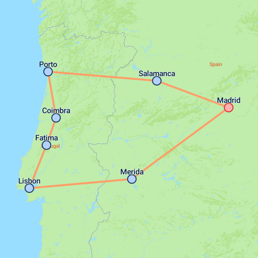 Portugal Express From Madrid - 5 days | On The Go Tours | ZA