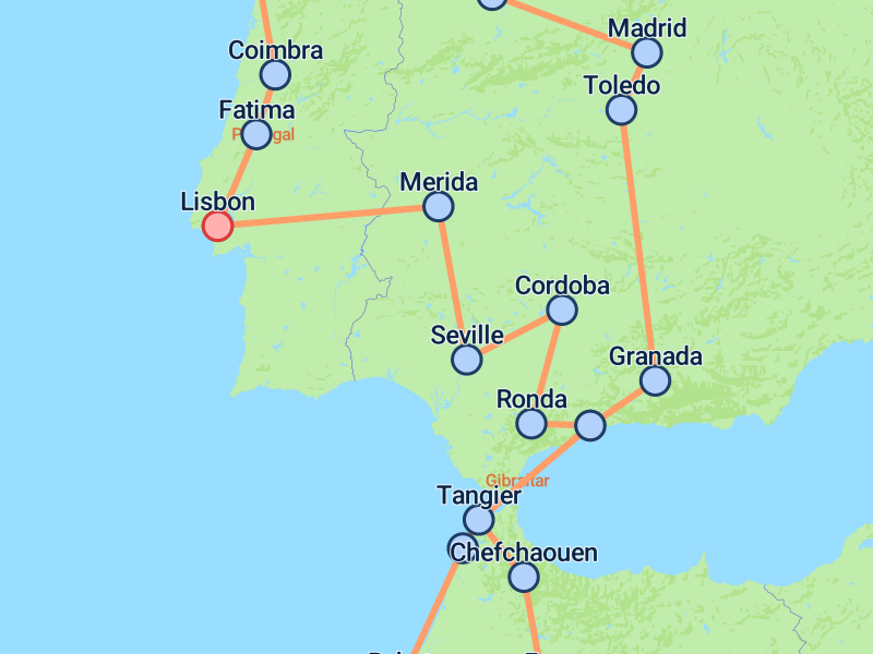 Lisbon to Morocco, Madrid & Porto - 13 days | On The Go Tours