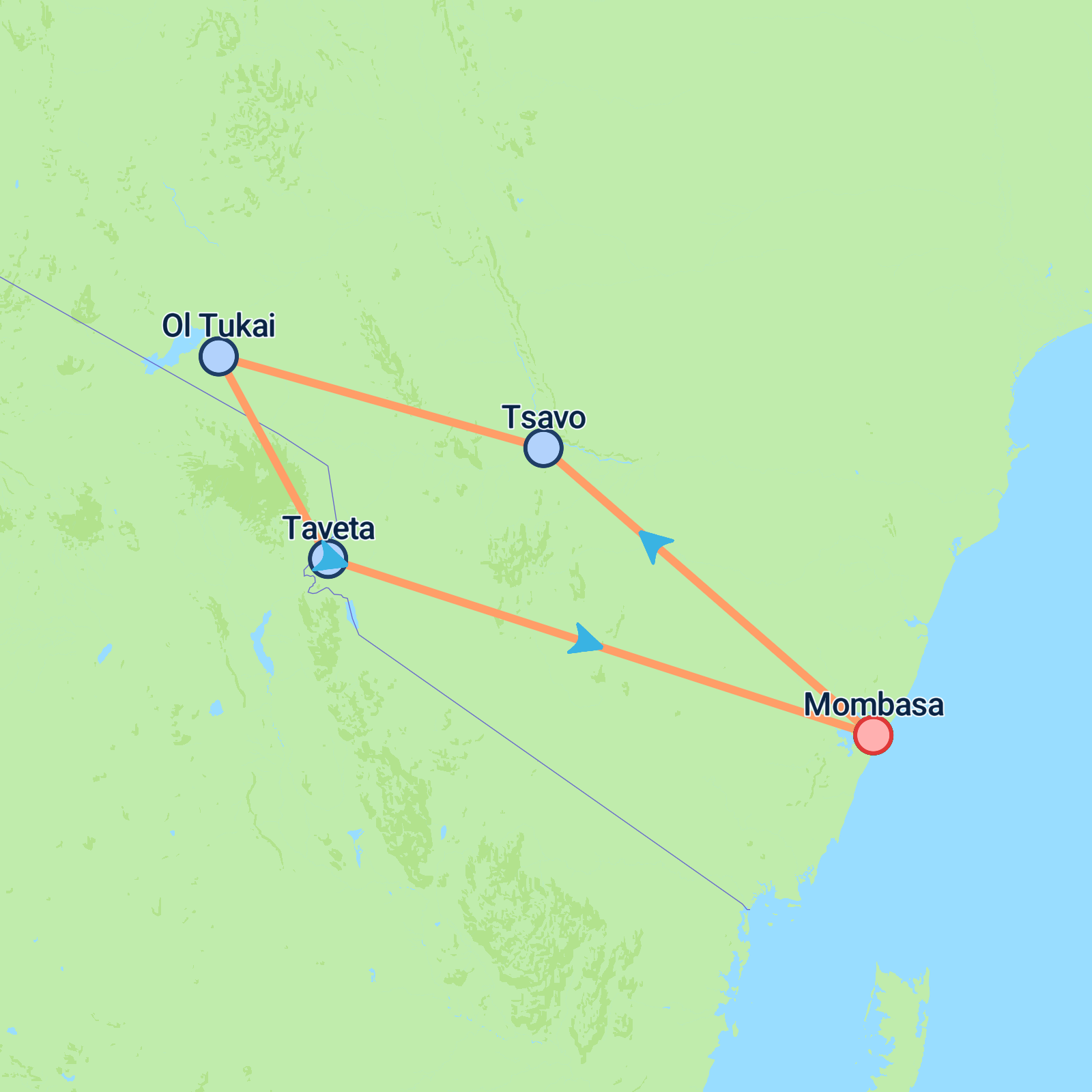 Mombasa Rendezvous Experience - 4 days (From NZ)