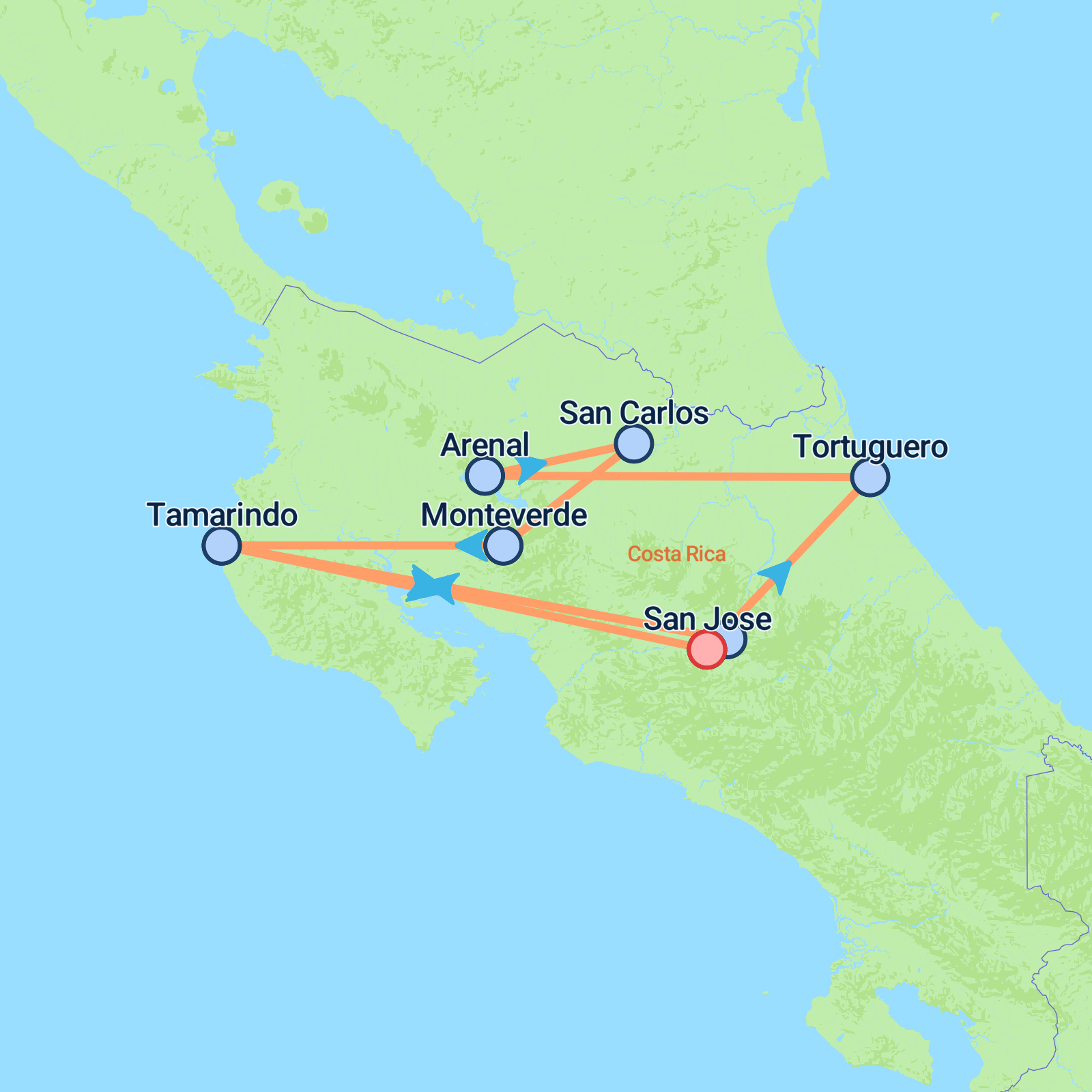 Costa Rica Guanacaste Extension Journey - 13 days (From CA)