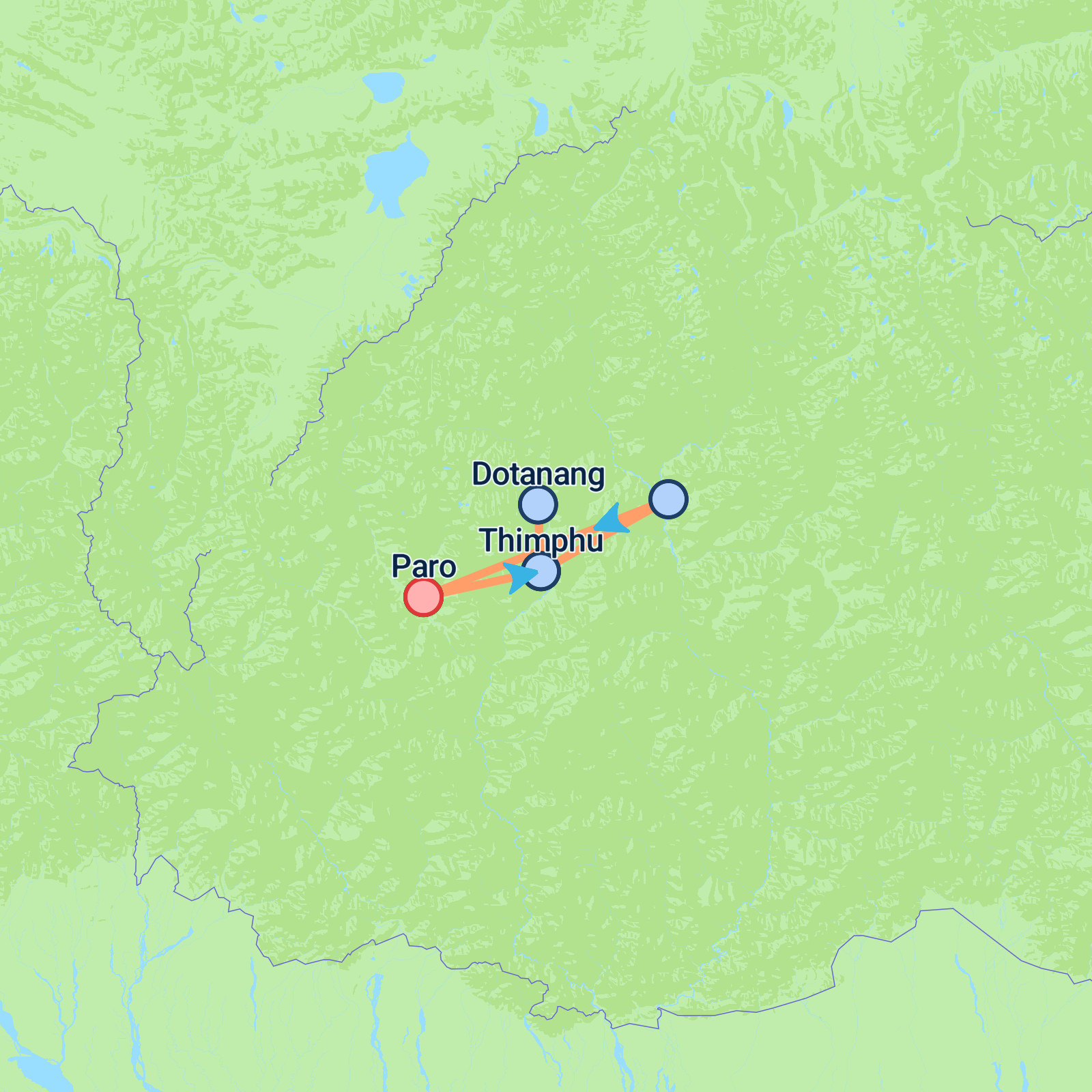 Bhutan Exploration - 6 days